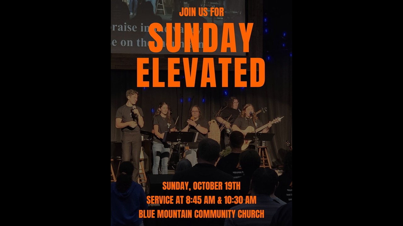Speaker: ELEVATE Sunday